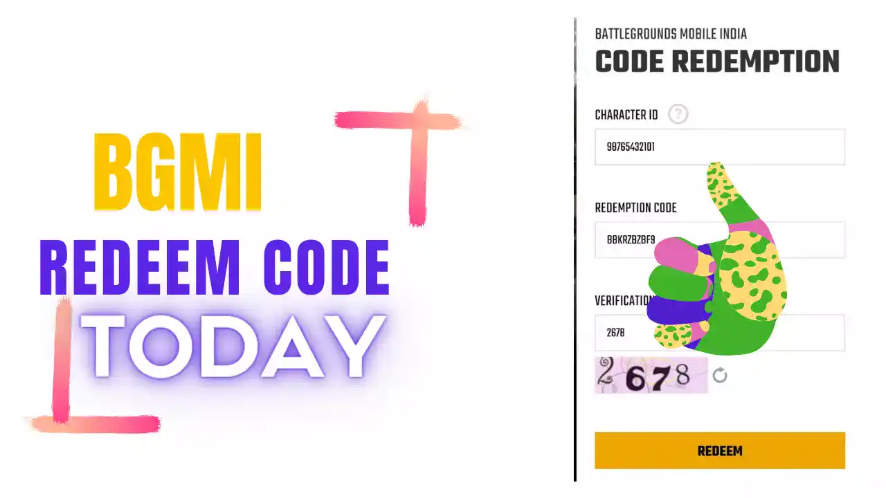 BGMI Redeem Code Today-2025|Latest 100% Working Codes